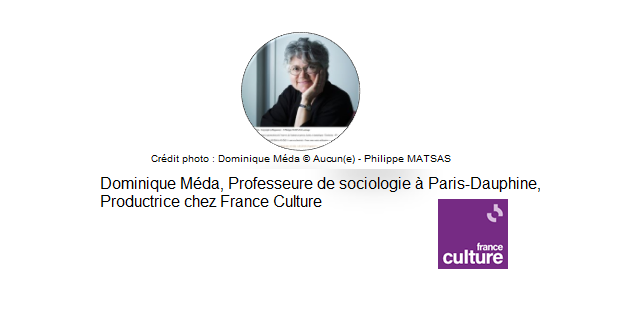 Dominique Méda | Institut de Recherche Interdisciplinaire en Sciences ...